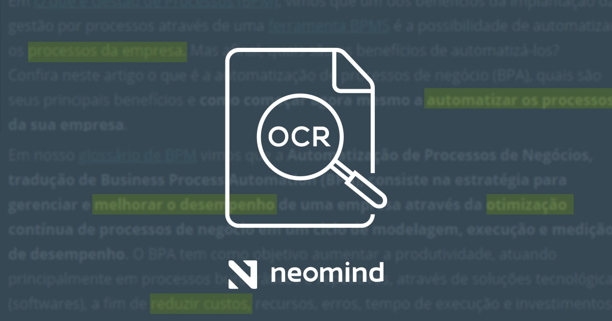 Conheça as melhores práticas para um bom OCR